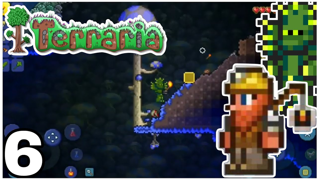 Explorando o Mundo e Explorando a Caverna de Cogumelo brilhante | Noob ...