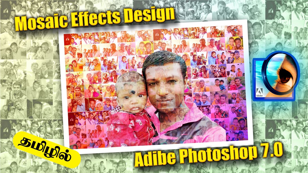 How To Edit Mosaic Effects In Adobe Photoshop 7 0 Tamil how-to-edit-mosaic-effects-in-adobe-photoshop-7-0-tamil