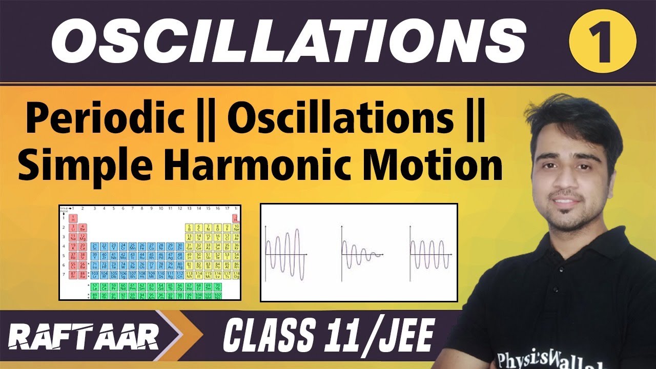 Oscillations 01 - Periodic | Simple Harmonic Motion | Class 11/JEE ...