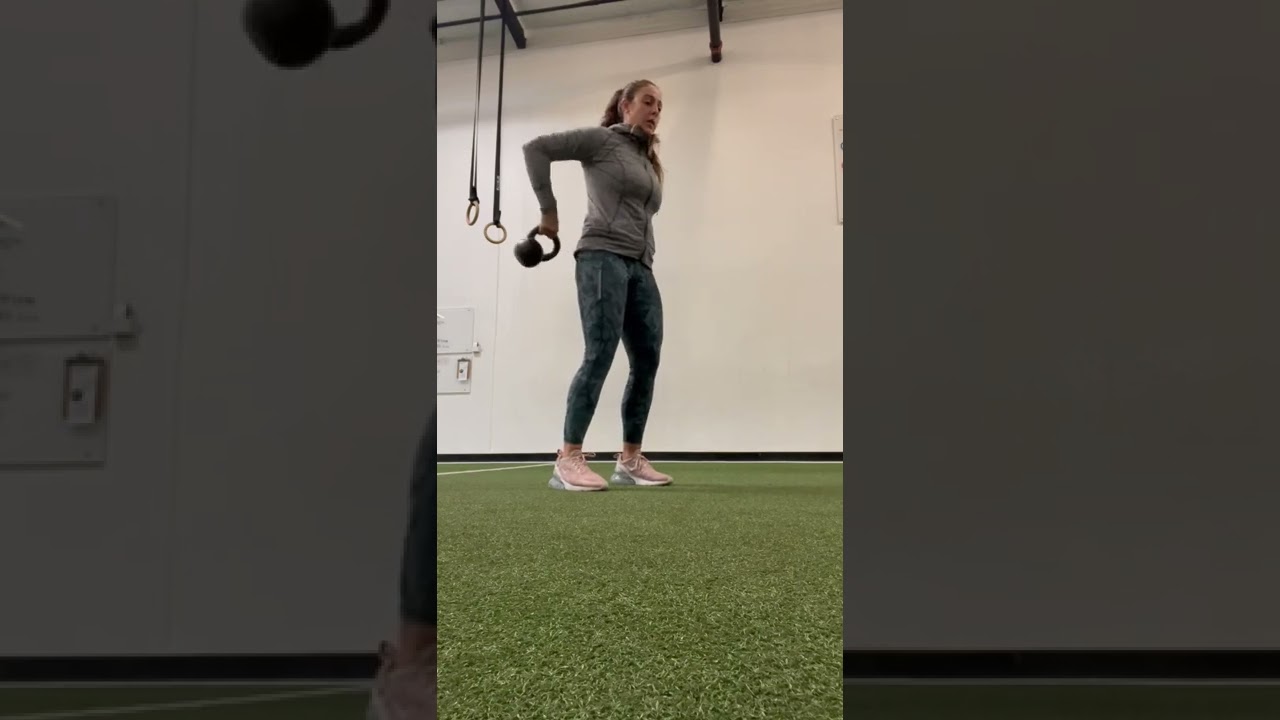 Kettlebell Pass Around the Waist - YouTube