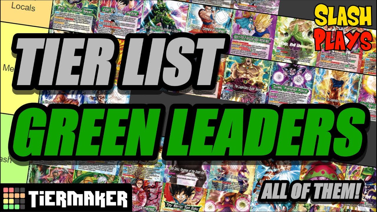 Tier List: ALL Green Leaders - YouTube