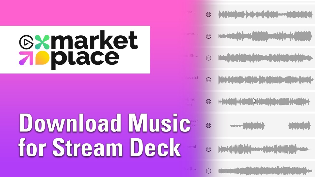 How to Download Music for Stream Deck From Elgato Marketplace - YouTube