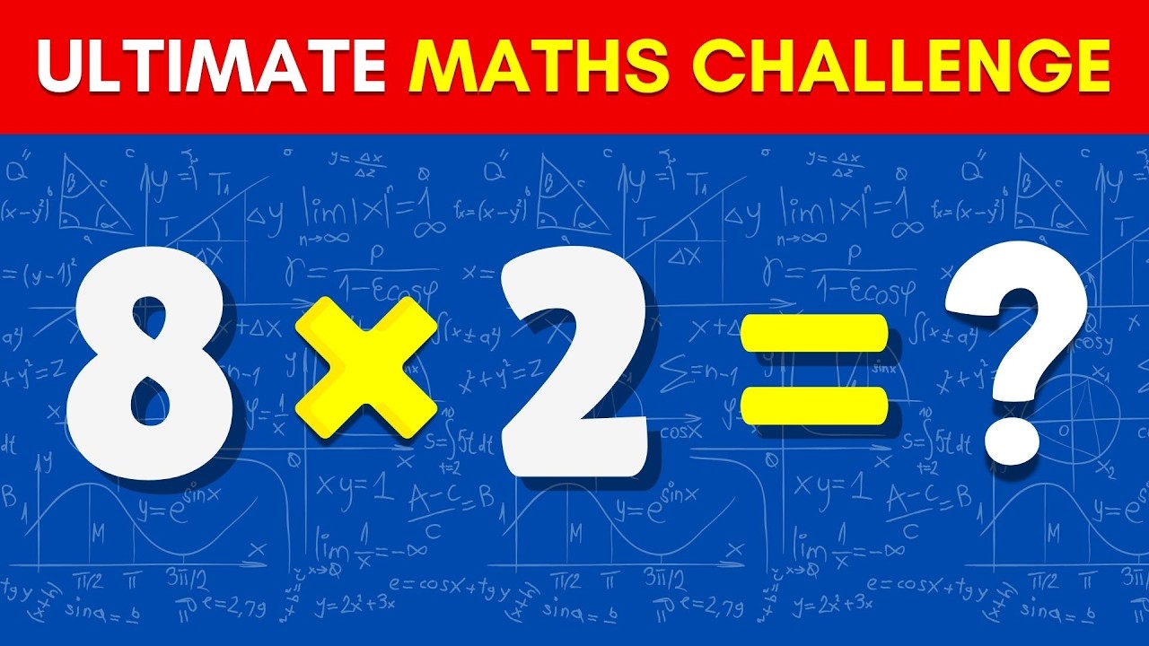 Can You Score 40/40? Ultimate Math Quiz Challenge - YouTube