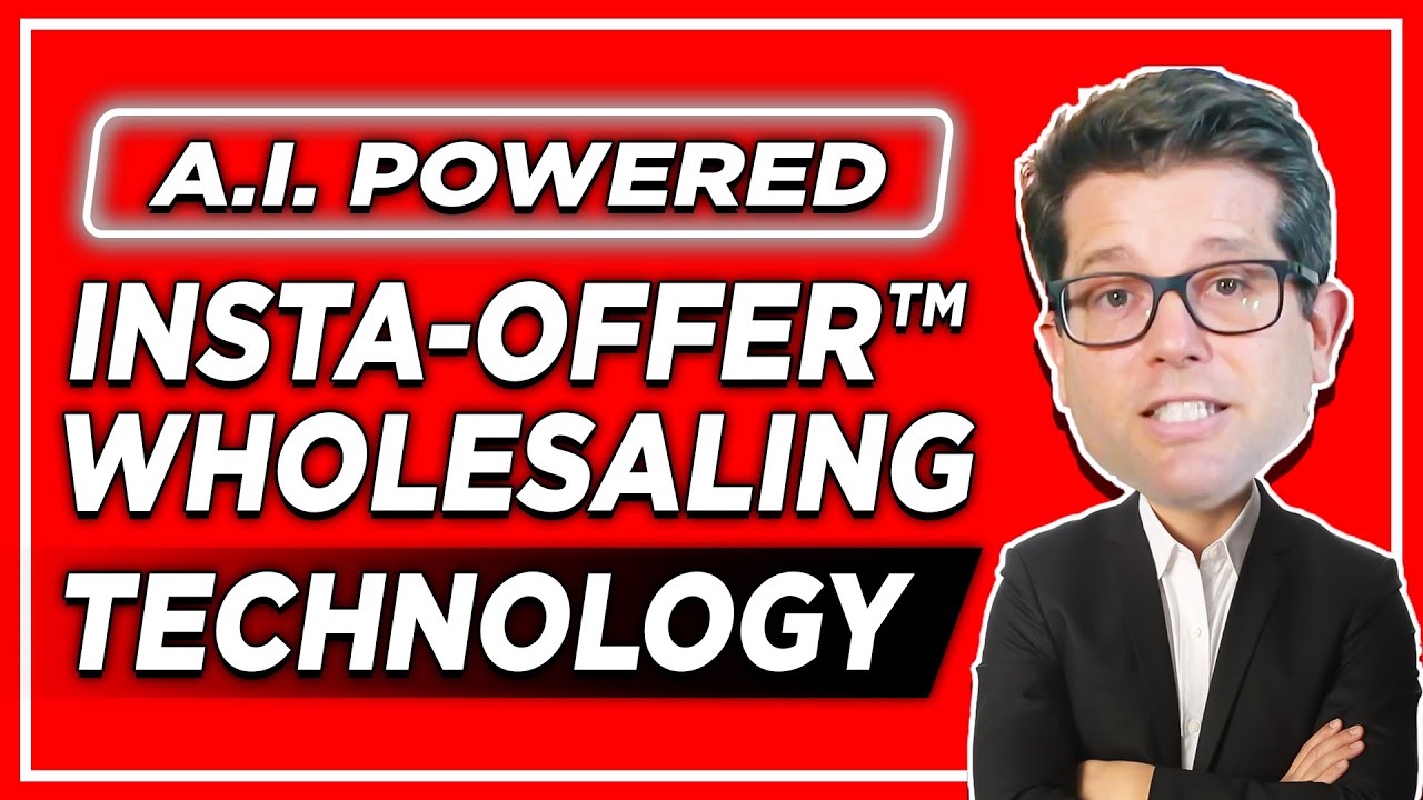 1st A.I. Powered Wholesaling Technology! - YouTube
