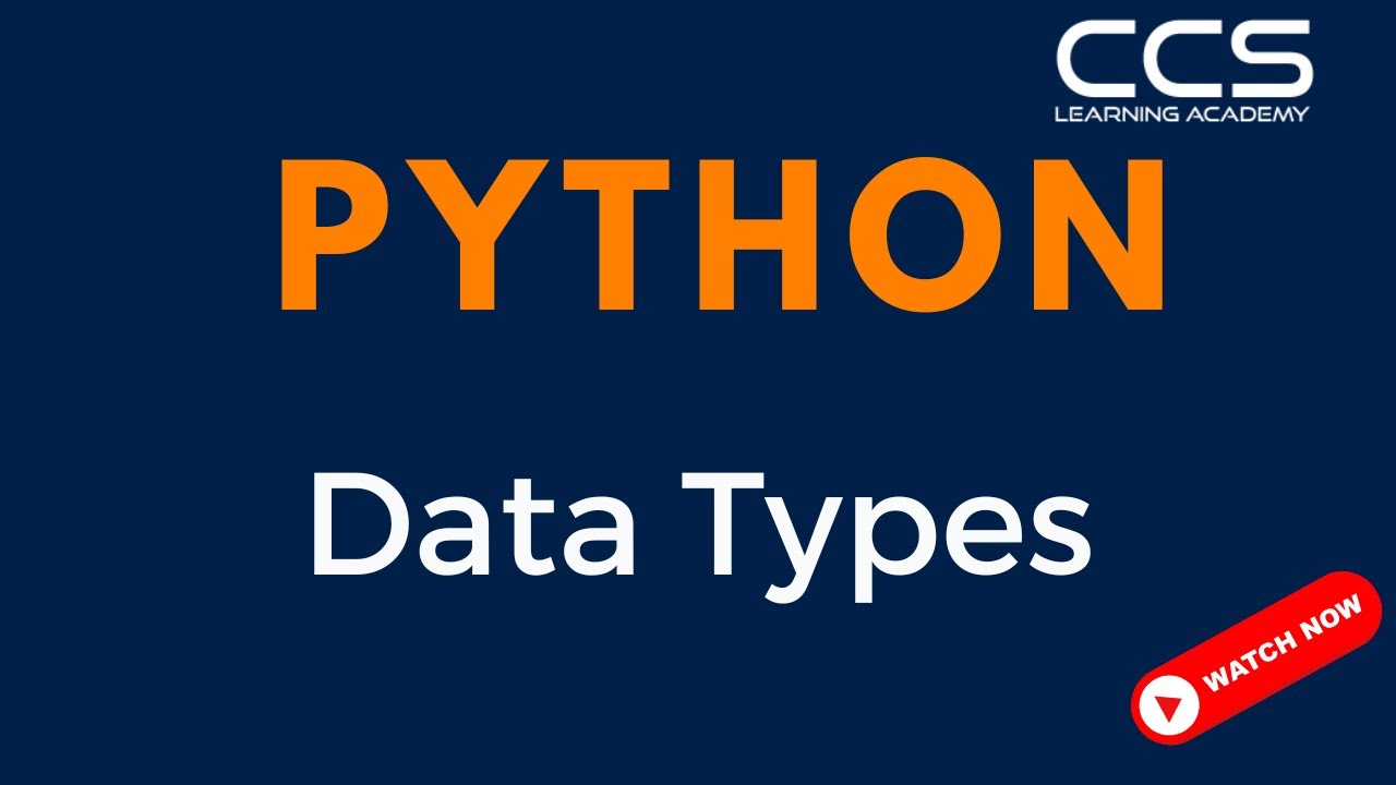 Python Workshop Data Types Explained Python Courses Python Training Youtube 5512