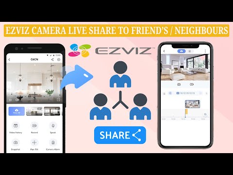 So teilen Sie den Live-Zugriff auf Ezviz-Kameras sicher mit Freunden oder Nachbarn