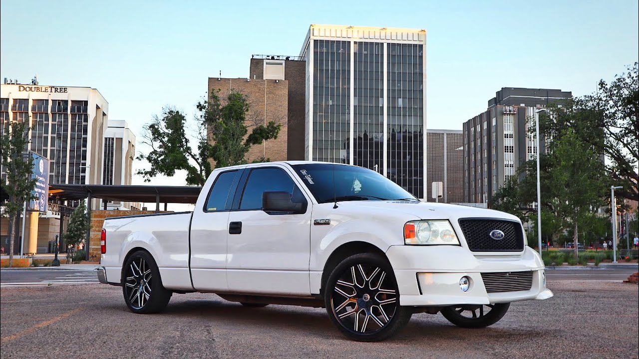 F150 Rolling on 24s with 5 inch flip kit ! - YouTube