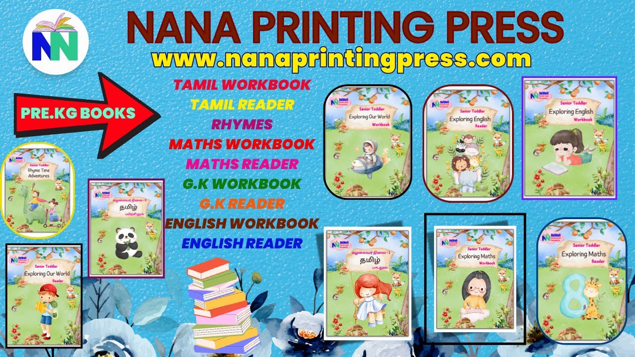 📚Pre-KG Books for Little Learners! - YouTube