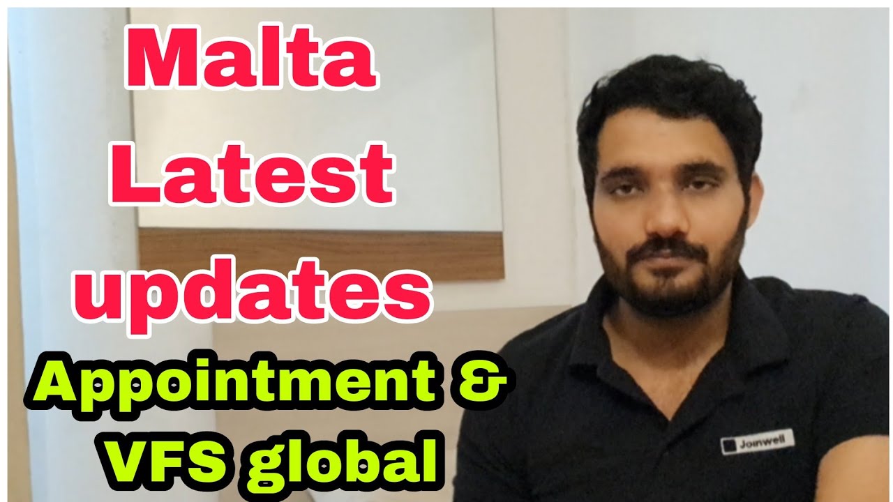 Malta,appointment And Vfs //Malta Visa //malta Work Permit - YouTube