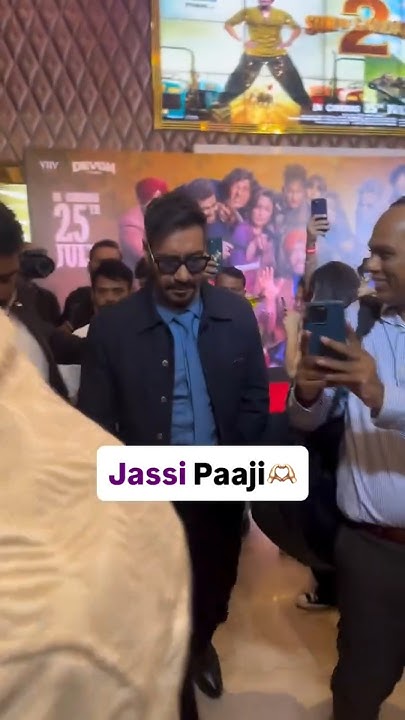 Ajay Devgn at the trailer launch of Son Of Sardaar 2 ️#ajaydevgn # ...