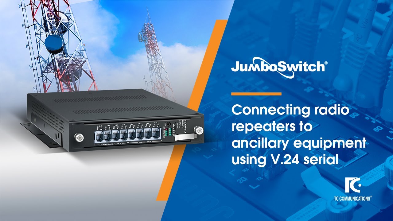 V.24 Two-Way Radio Connections Using the TC3847-3 - YouTube