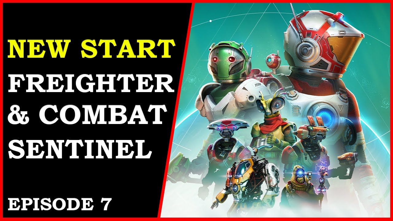 NMS New Start Episode 7 Finding Our First Freighter (Beginner Tips ...