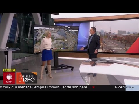 La Météo avec Julie-Jasmine Boudreau 9 Nov 2023 - YouTube