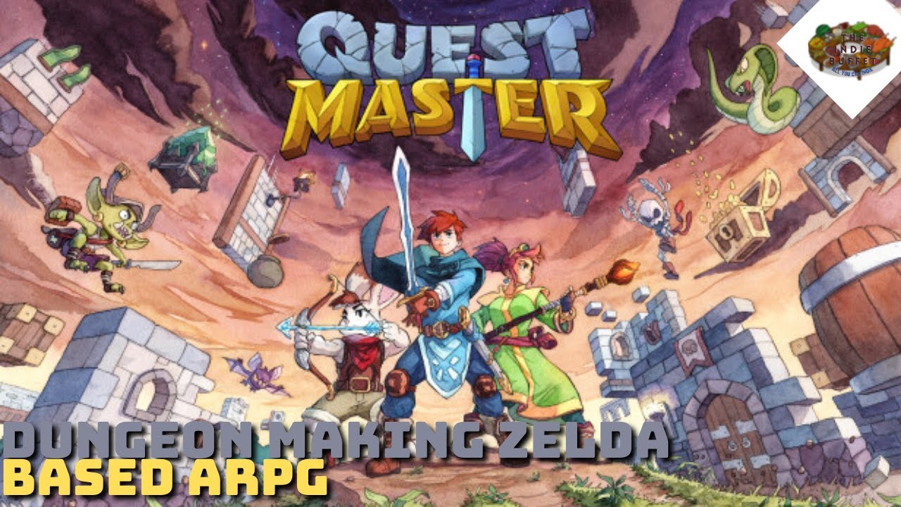 Dungeon Making Zelda Based ARPG | Quest Master - YouTube