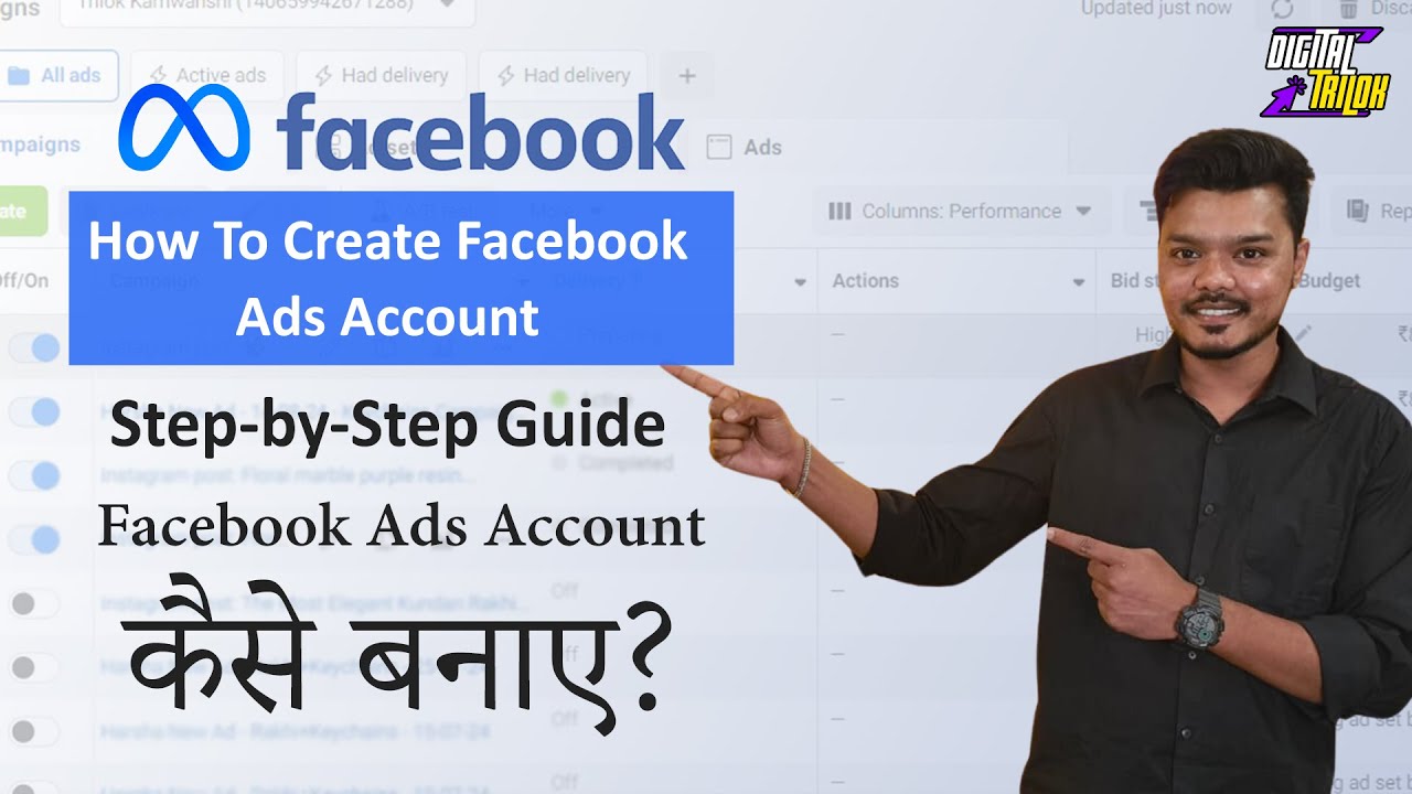 How to Create a Facebook Ads Manager Account in 2024 | #facebook #ads ...
