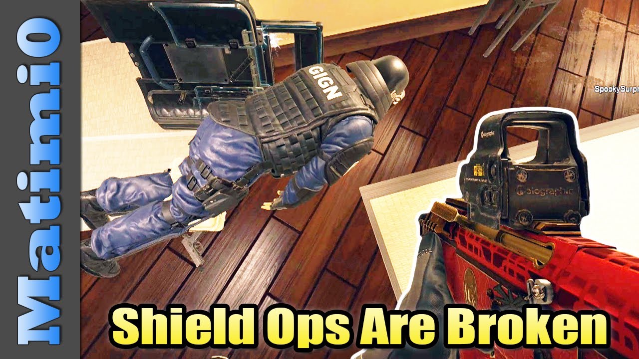Shield Ops Are Broken - Rainbow Six Siege - YouTube