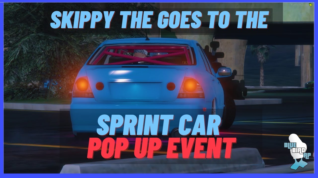 Skippy The - Goes To The Sprint Car Pop Up Event On (Blue Bird RP ...