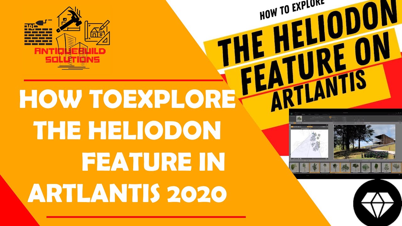 How to Explore The Heliodon Feature in Artlantis 2020 - YouTube