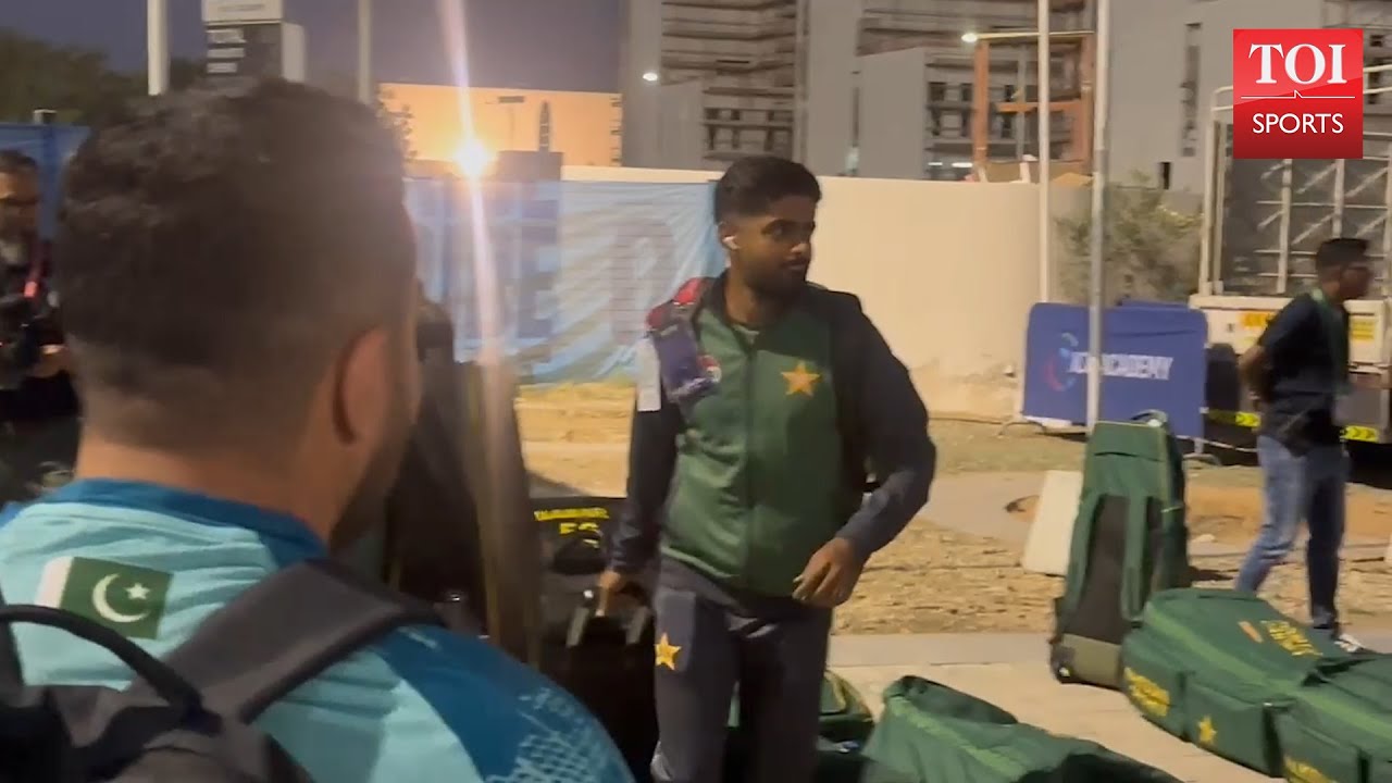 Pakistan team lands in Dubai for blockbuster Champions Trophy clash vs ...