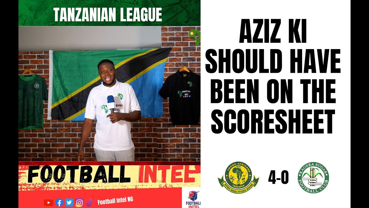 YOUNG AFRICANS 4-0 KAGERA SUGAR (DOMINION KALU REACTIONS) || NBC ...