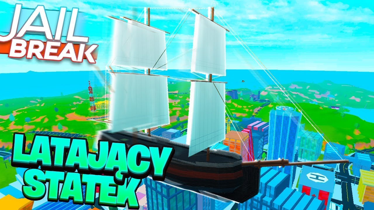 LATAJĄCY STATEK W JAILBREAK | ROBLOX - YouTube