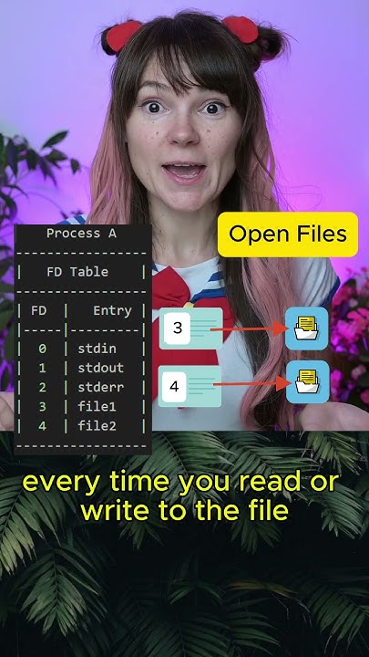 file descriptor explained #fd #filedescriptor #linuxsystem - YouTube