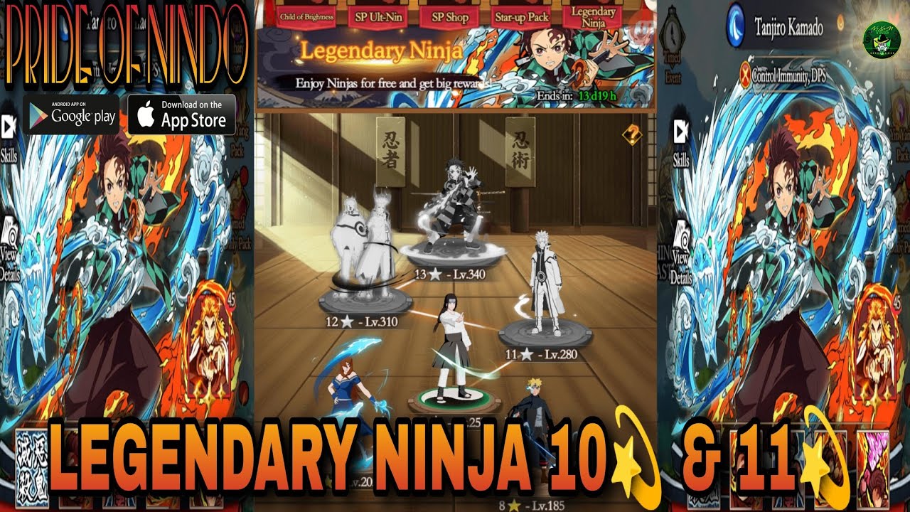 Pride Of Nindo Legendary Ninja(10/26/23) Lvl 255 & Lvl 280 Ninjutsu ...
