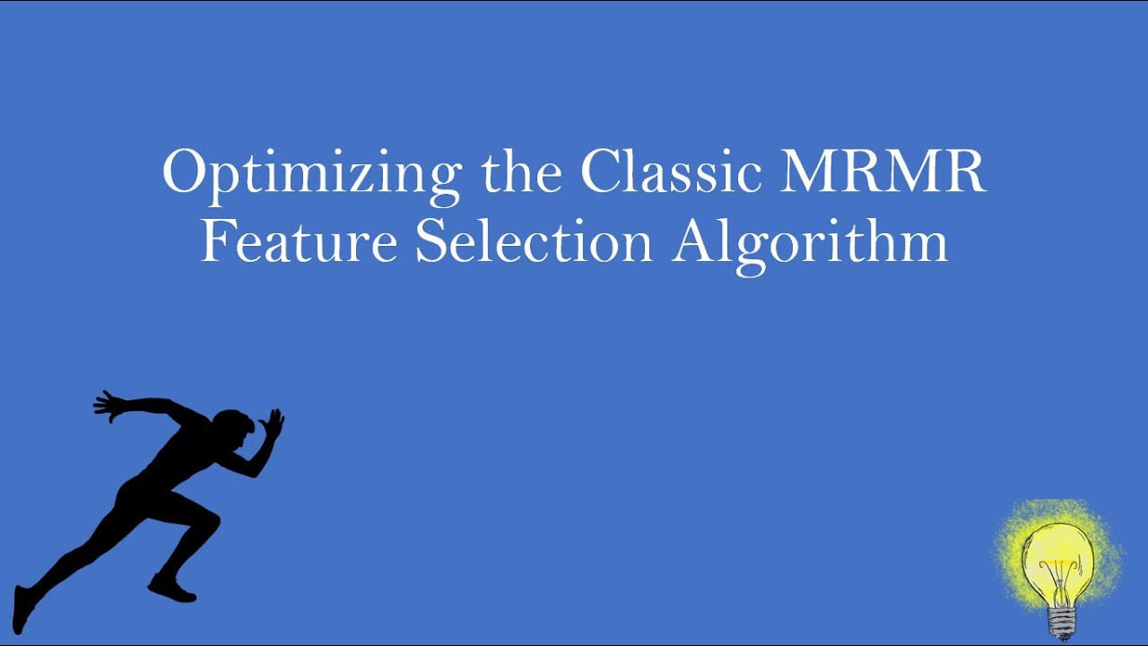 Optimizing Classic MRMR Algorithm to be %%% Faster | Polars + Math + Minimal NumPy = 🗲🗲🗲 - YouTube