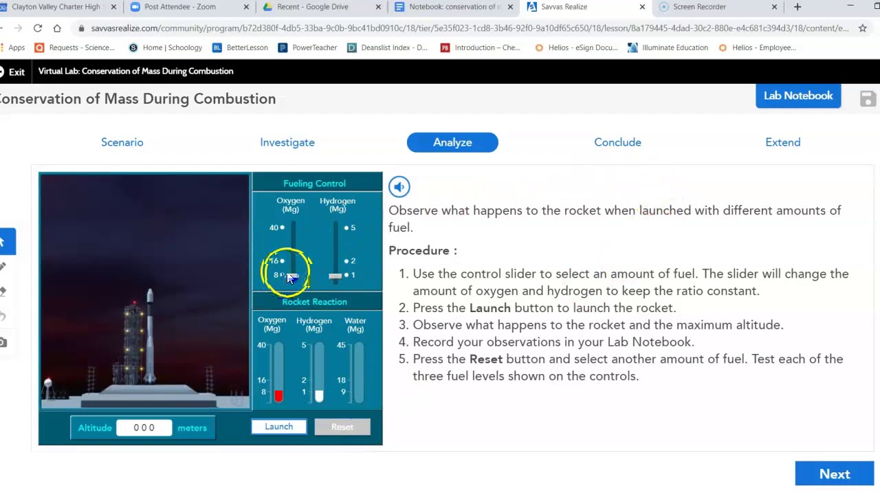 conservation of mass simulation - YouTube