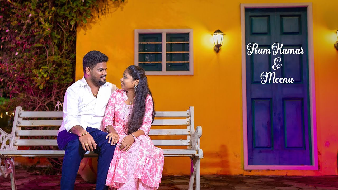 RAM KUMAR & MEENA OUTDOOR CANDID VIDEO - YouTube