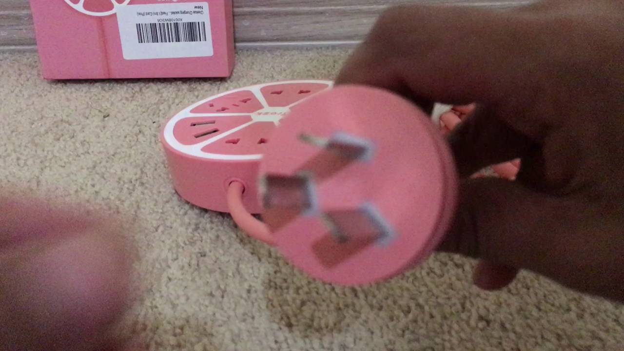 Chekue Charging socket - Trozk Smart 4-Outlet with 4-USB Output - YouTube