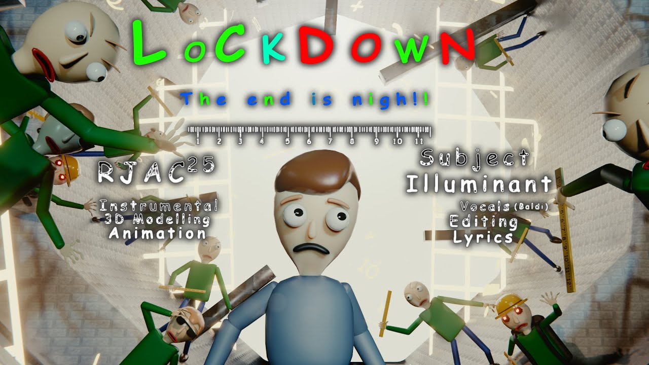 Baldi's Basics Song - "Lockdown" (Subject Illuminant & Rjac25) - YouTube