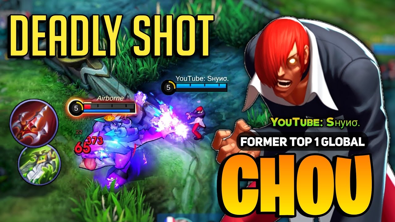Chou Best Build 2024 [ Chou Top Global Gameplay ] By Syno - Mobile ...