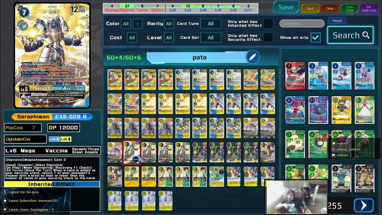 chaosmon EX7 deck profile - YouTube