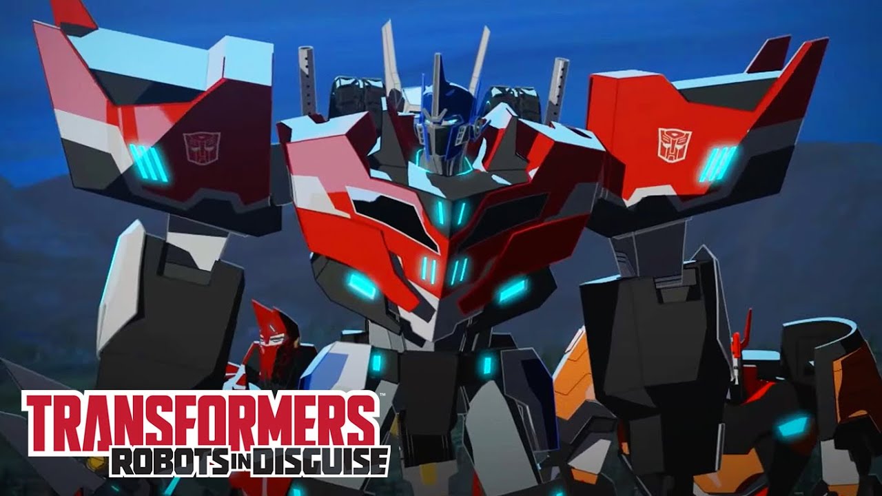 Transformers: Robots in Disguise | Optimus Prime em ação | COMPILAÇÃO ...