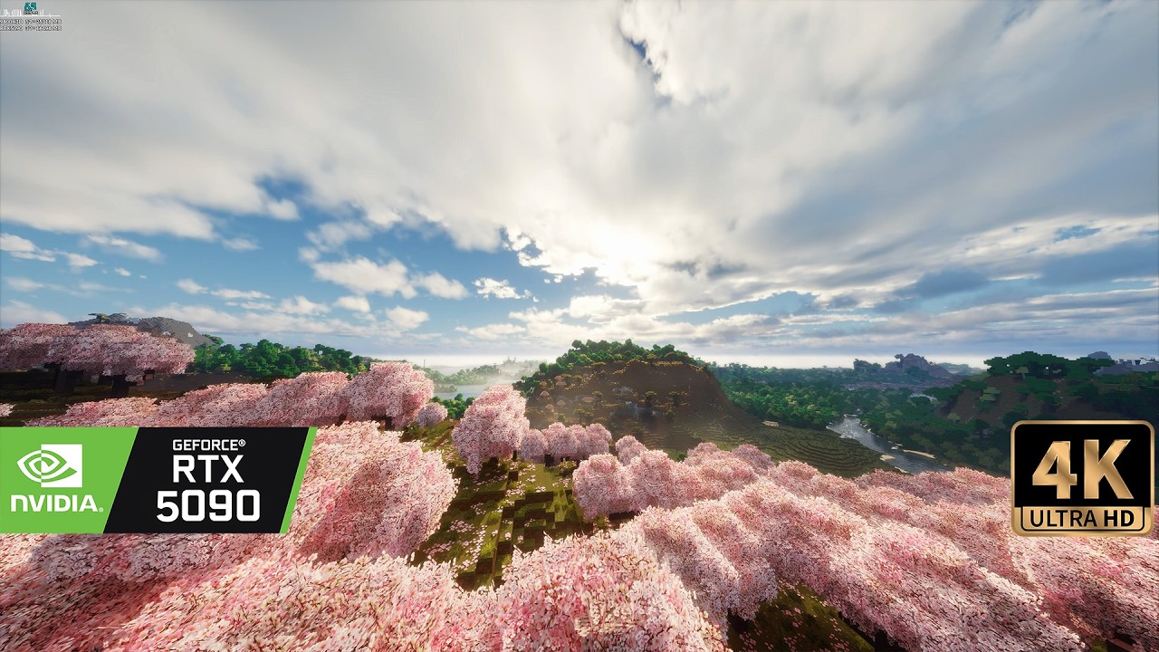 [4K60] Minecraft - Ultra Modded GRAPHICS with Distant Horizons looks ...