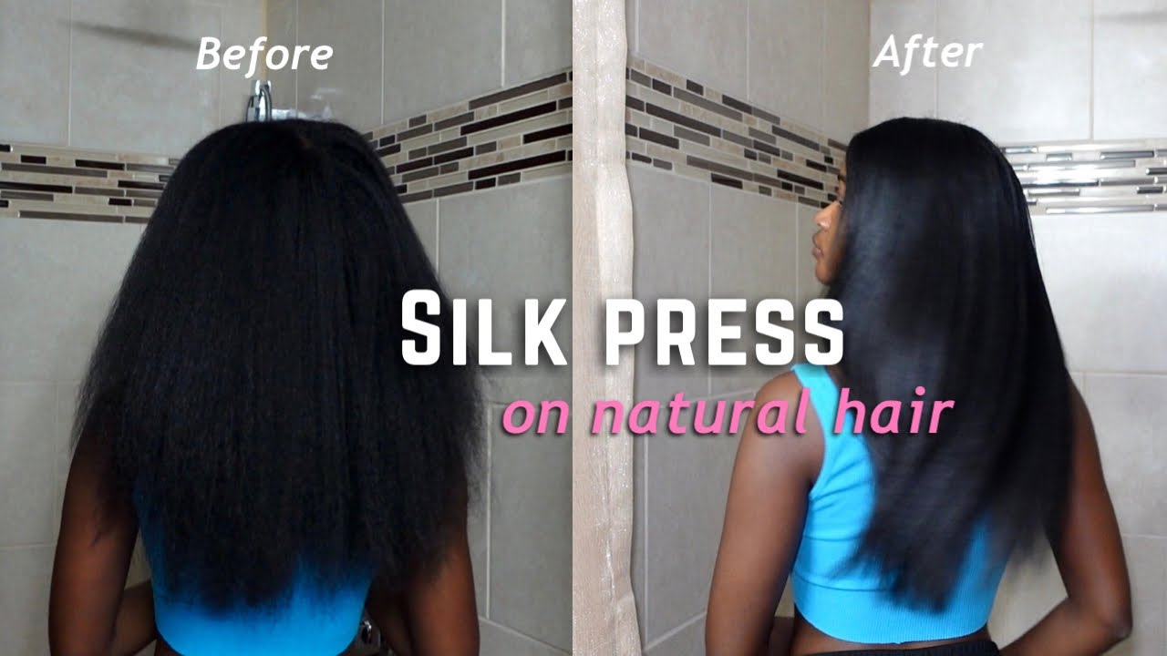 HOW TO: DIY SILK PRESS ON NATURAL HAIR + HOW TO WRAP AND MAINTAIN ...