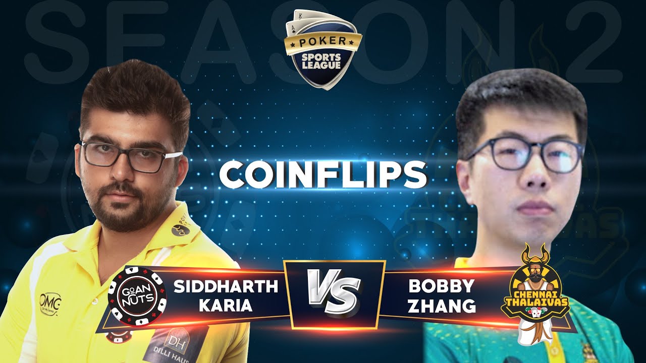 Poker Sports League Season 2 Coinflips | Goan vs Chennai | Poker LIVE ...