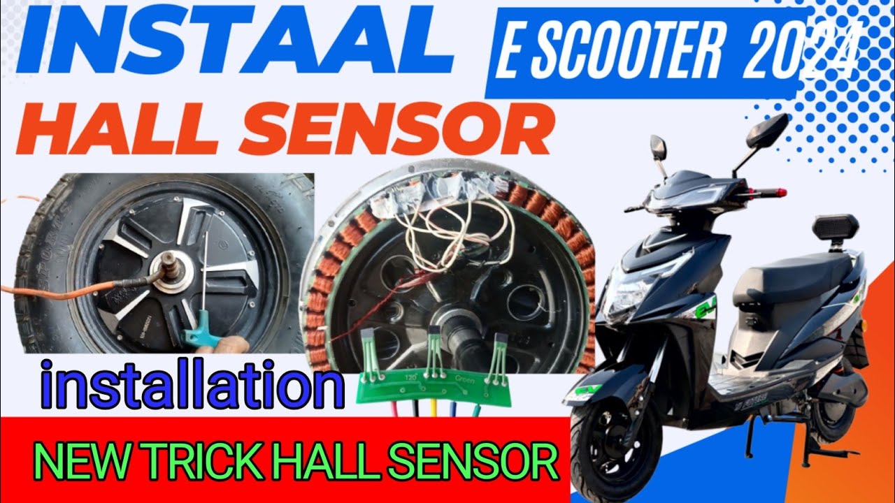 How to install bipolar hall sensor 41f | how to replacehall sensor | e ...