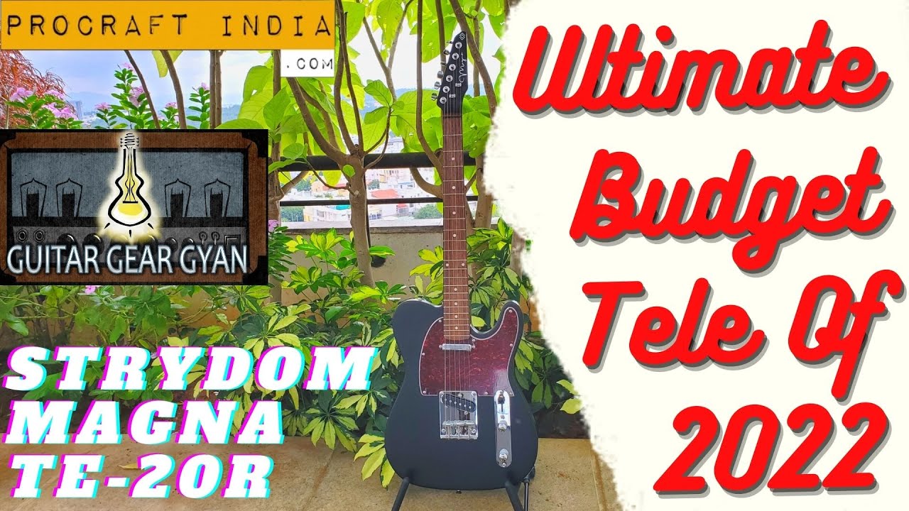 Best Telecaster Package Under Rs.10k in 2022? Strydom Magna Telepop TE ...