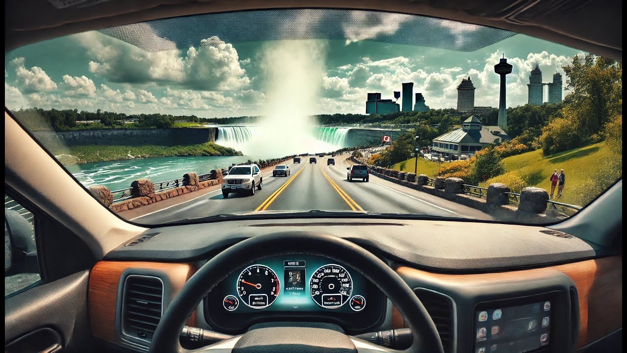 How to go to Niagara Falls from Toronto | Niagara Falls drive | Niagara falls go | City in ...