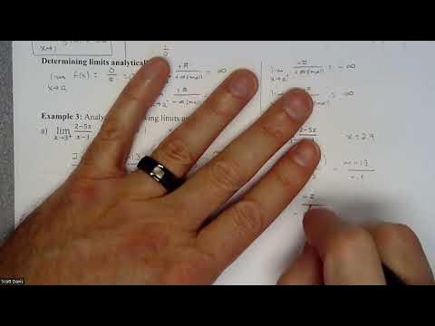 Calc 1 - Finding Infinite Limits Analytically – Part 1 - YouTube