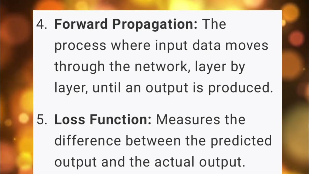 CP4252 UNIT 5. Neural Networks - YouTube
