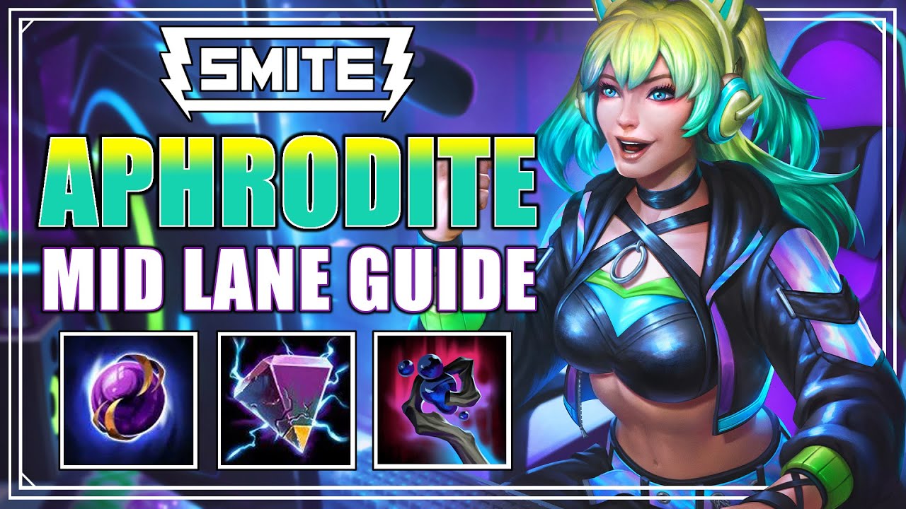 MID LANE GUIDE FT. APHRO! | Smite Aphrodite Gameplay - YouTube