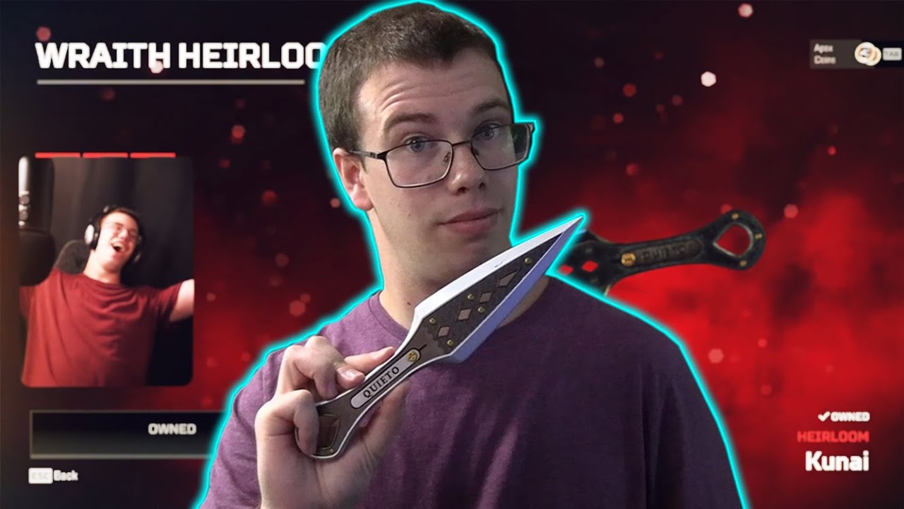 I BOUGHT Wraith Heirloom in REAL LIFE!! (Apex Legends) - YouTube