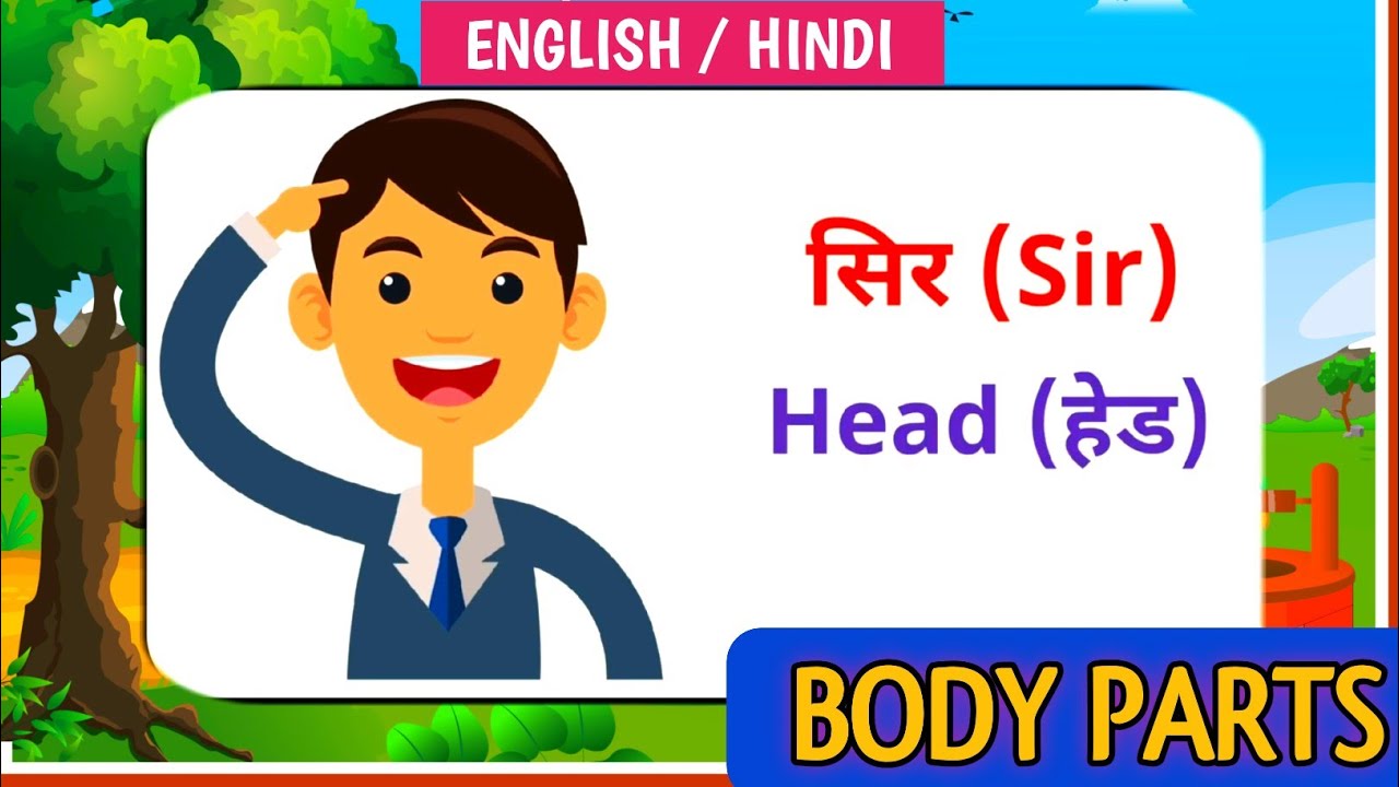 Learn Body Parts Hands, Eyes, Legs, Nose, Ears and many more | Body ...