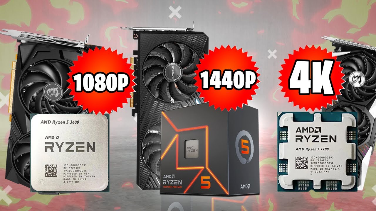 Top 5 CPU GPU Combo for all Budgets October 2024 🚀 1080p 1440p 4k Best ...