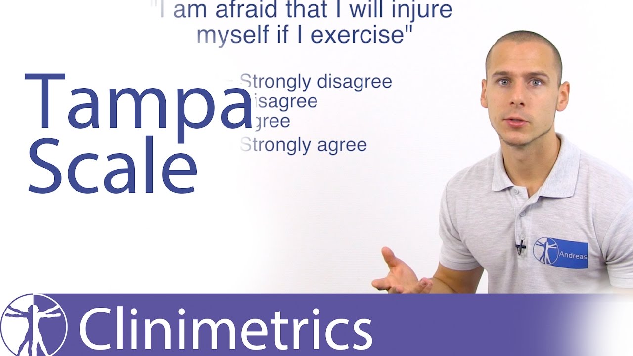 Tampa Scale for Kinesiophobia - YouTube