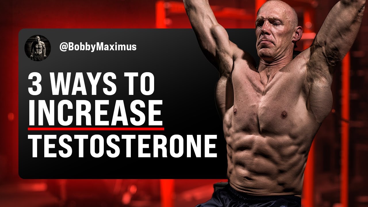 3 PROVEN Ways To Increase Your Testosterone Naturally - YouTube