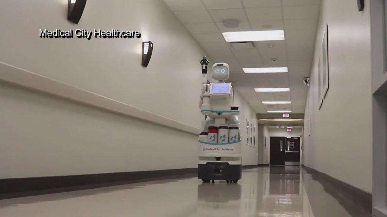 High-tech helper: Austin robot assists hospitals in the fight against ...